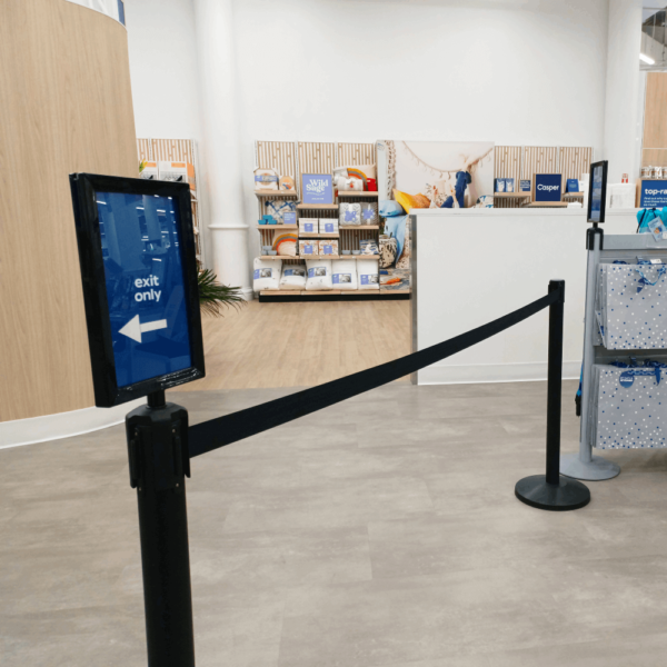 QueueWay® Gurtpfosten 2 Set - Tensator Deutschland