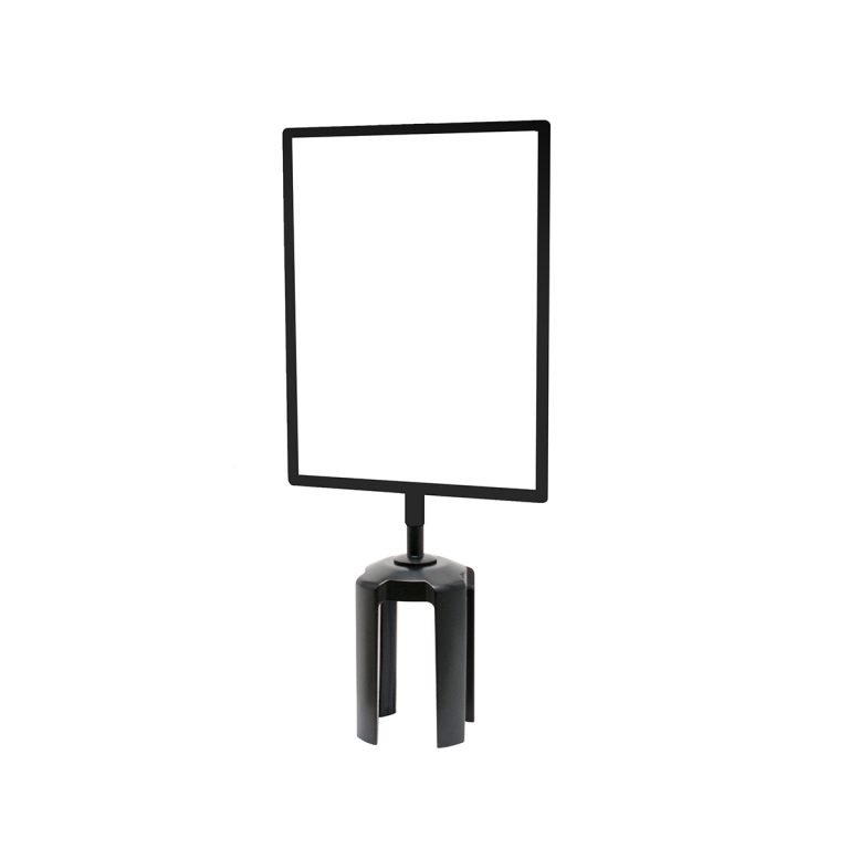 Tensabarrier® Sign Holder | Post-Top Signage | Tensator
