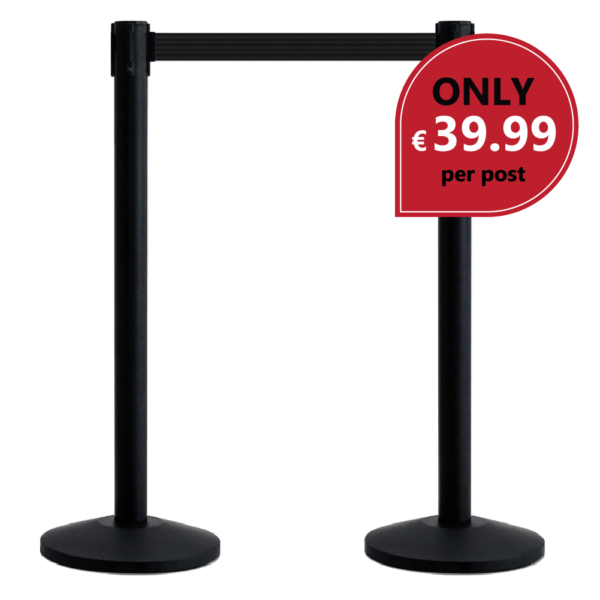 Cheap Queuing Barrier | QueueWay® Economy Retractable Barrier
