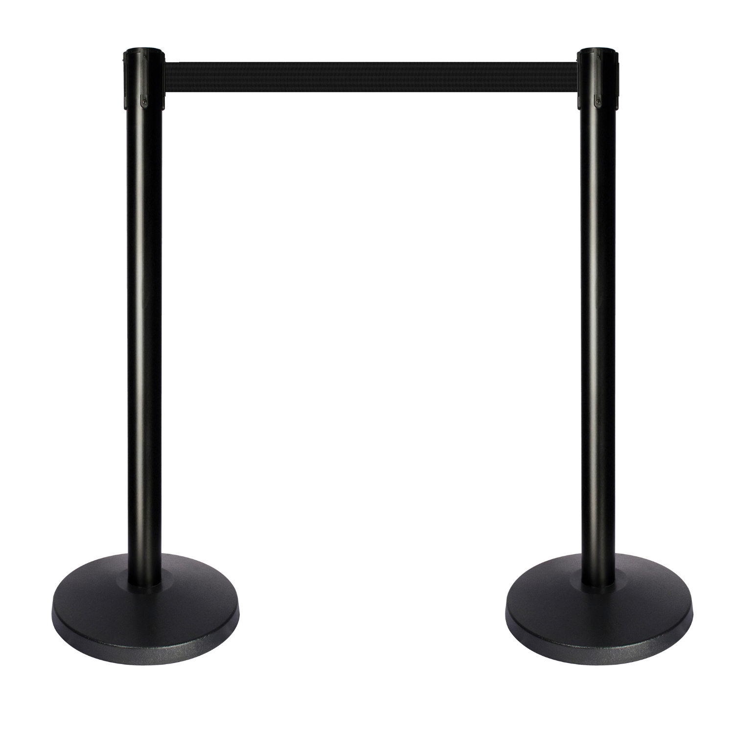 QueueWay® Plus Retractable Belt Stanchion Twin Pack