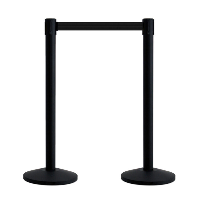 Steel Stanchions | Tensabarrier® Advance Retractable Stretch Barrier