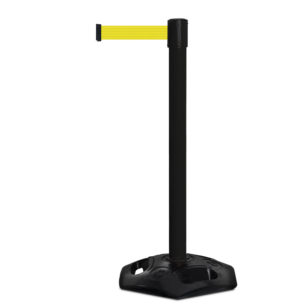 Retractable Safety Barrier | Tensabarrier® Facility Post | Tensator