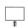 Tensabarrier® Sign Holder | A3 & A4 Post-Top Signage