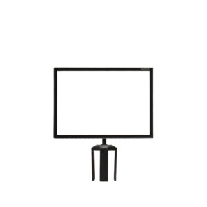Tensabarrier® Sign Holder | A3 & A4 Post-Top Signage