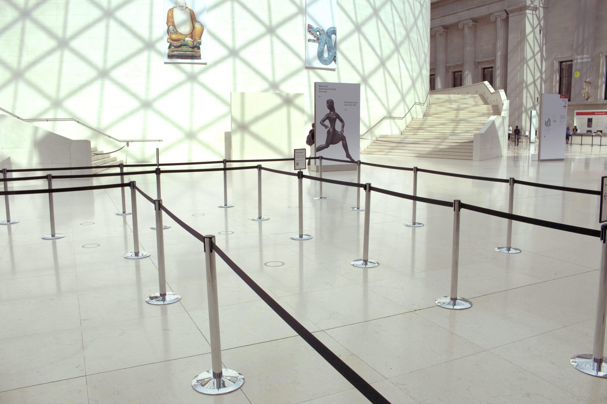 Museum Stanchions | Posts & Ropes for Exhibits