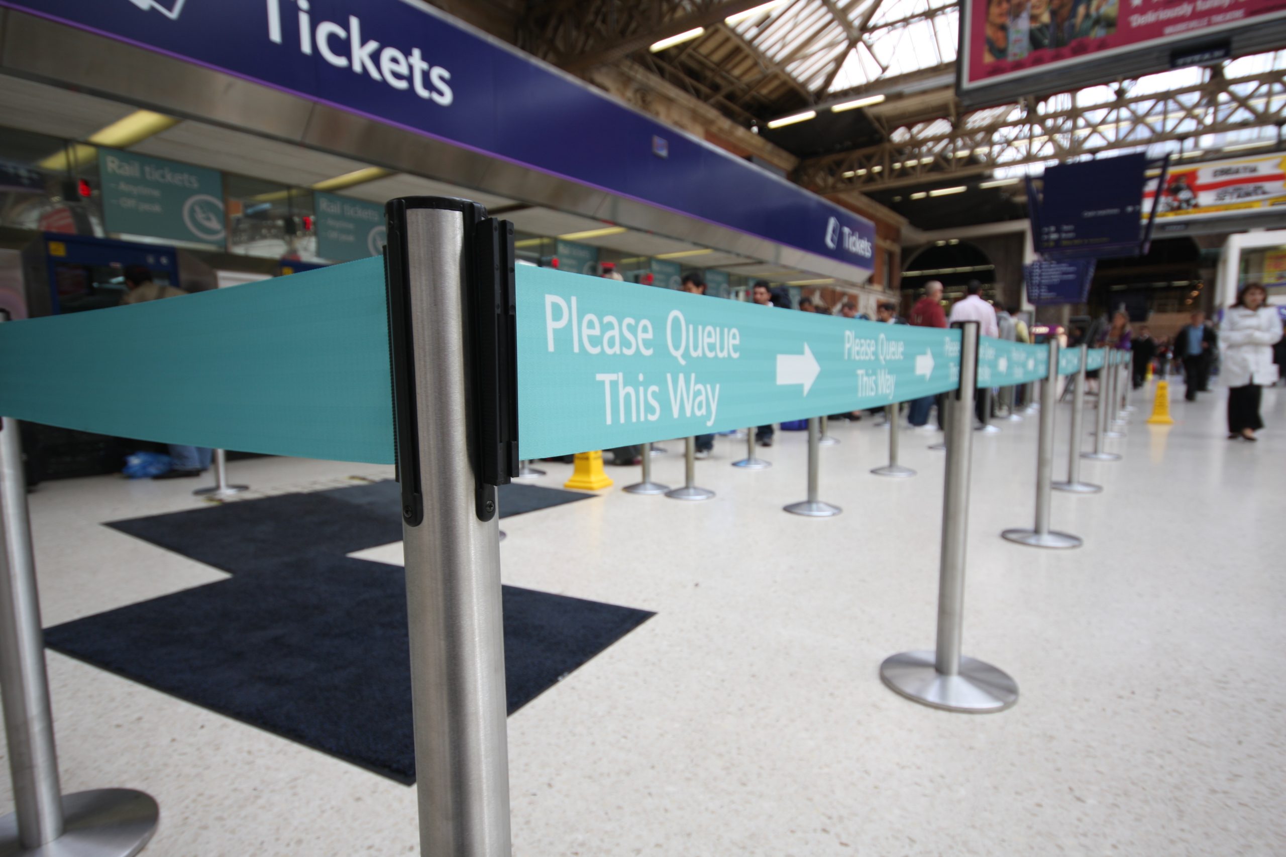 Queue Barriers | Queue Control | Retractable Queuing Barrier