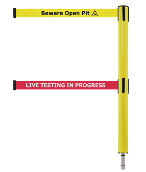 Vehicle Inspection Pit Barriers | Open Pit Safety | Tensator