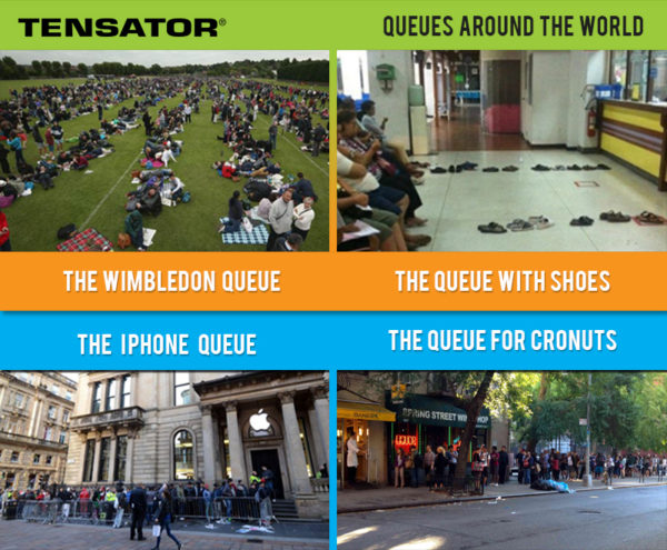 Queues around the world | Tensator Group