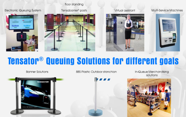 Tensator® Queuing Solutions for different Goals | Tensator Group