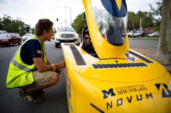 Tensabarriers Showcase and Protect University of Michigan Solar Car ...